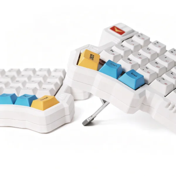 Silakka54 Split Ergonomic Keyboard | Adjustable Tenting & VIAL | PandaKB
